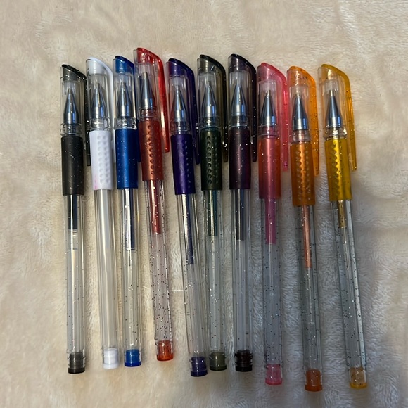 gel stix | Art | Vintage Gel Stix Glitter Pens 9s | Poshmark